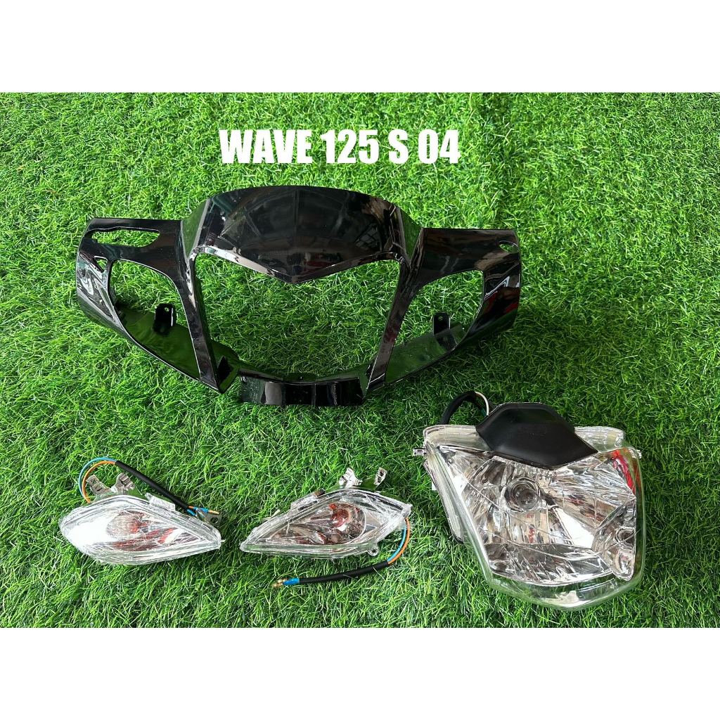 FRONT AND REAR FRONT COWLING SET TULISAN WAVE125S | Shopee Philippines