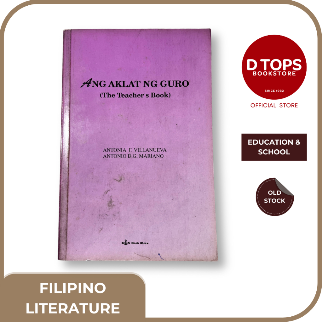 ANG AKLAT NG GURO (The Teacher's Book) 2001 by A. Villanueva, A ...