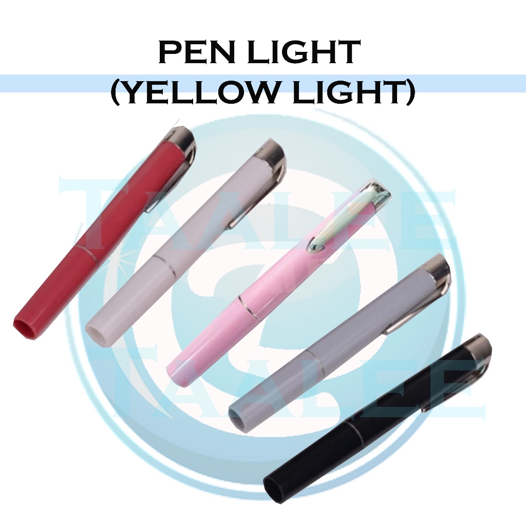 Penlight (diagnostic lamp) yellow light | Shopee Philippines