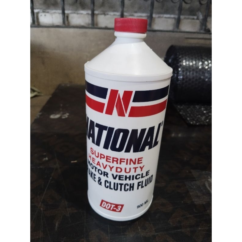 NATIONAL BRAKE FLUID DOT-3 (900 ML) | Shopee Philippines