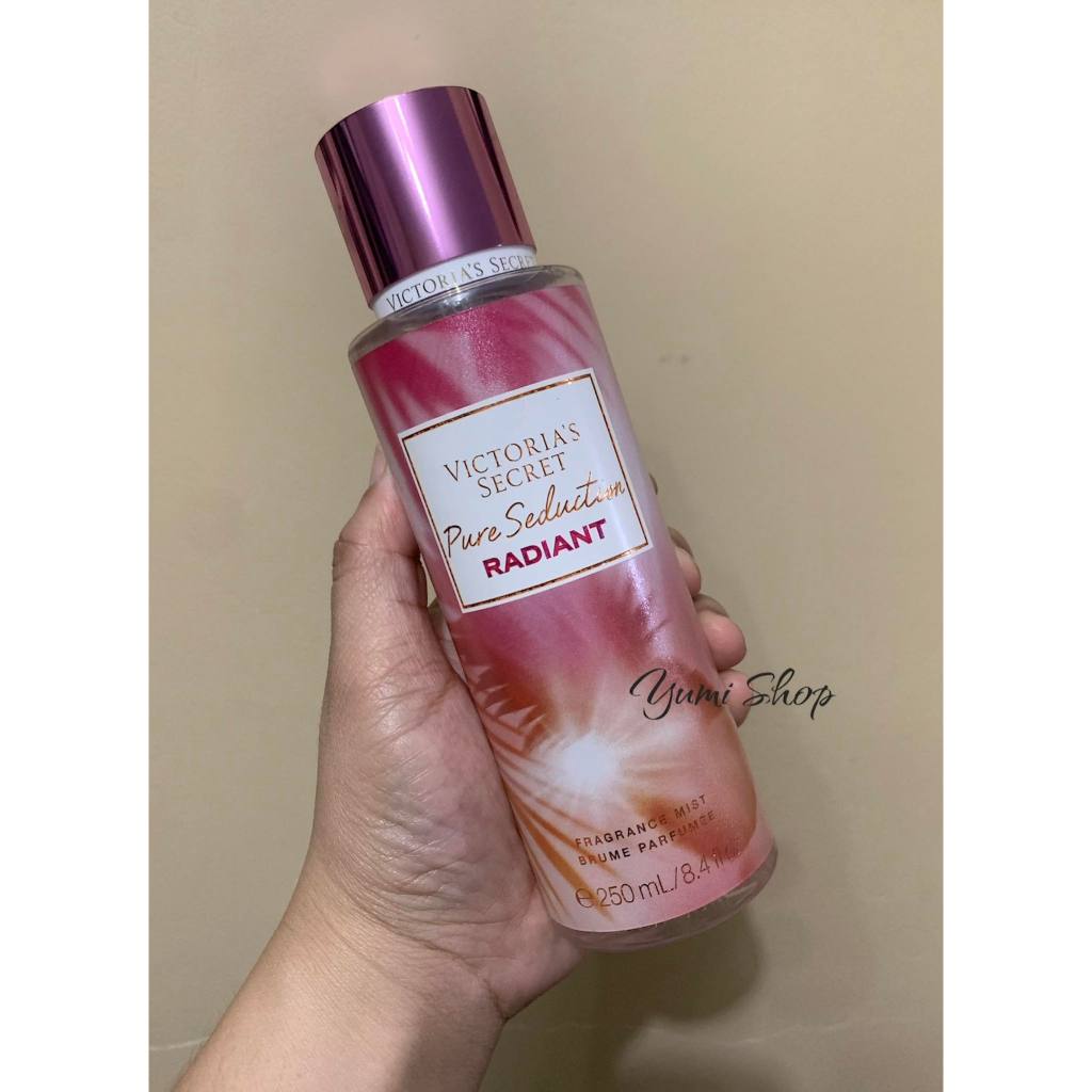 (Rare) Victoria's Secret Pure Seduction Radiant Fragrance Mist 250ml ...