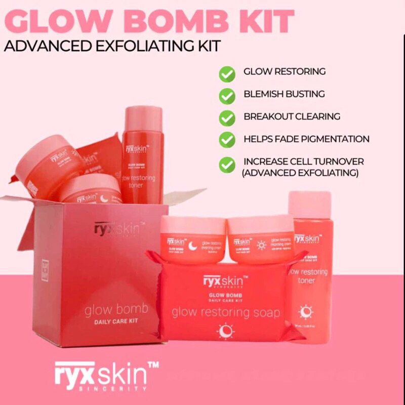 Ryx Sincerity Glow Bomb Beauty Kit | Shopee Philippines
