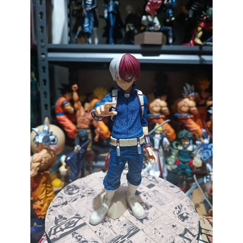 Authentic Shoto Todoroki of My Hero Academia Texture Bandai Spirits Figure | Shopee Philippines