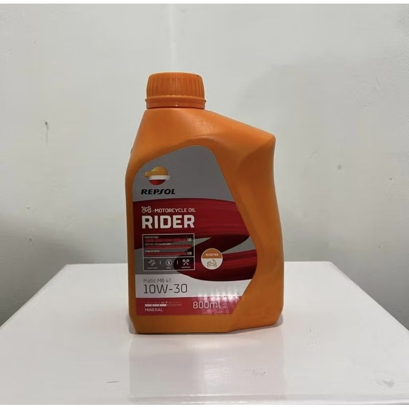 REPSOL Rider Matic MB 10W-30 Mineral w/ Frew Gear Oil (Repsol Moto ...