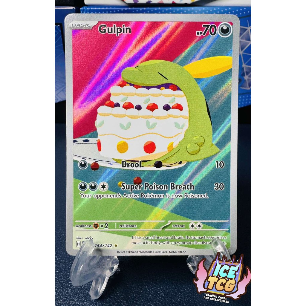 Gulpin - 154/142 - Illustration Rare (SCR) | Shopee Philippines