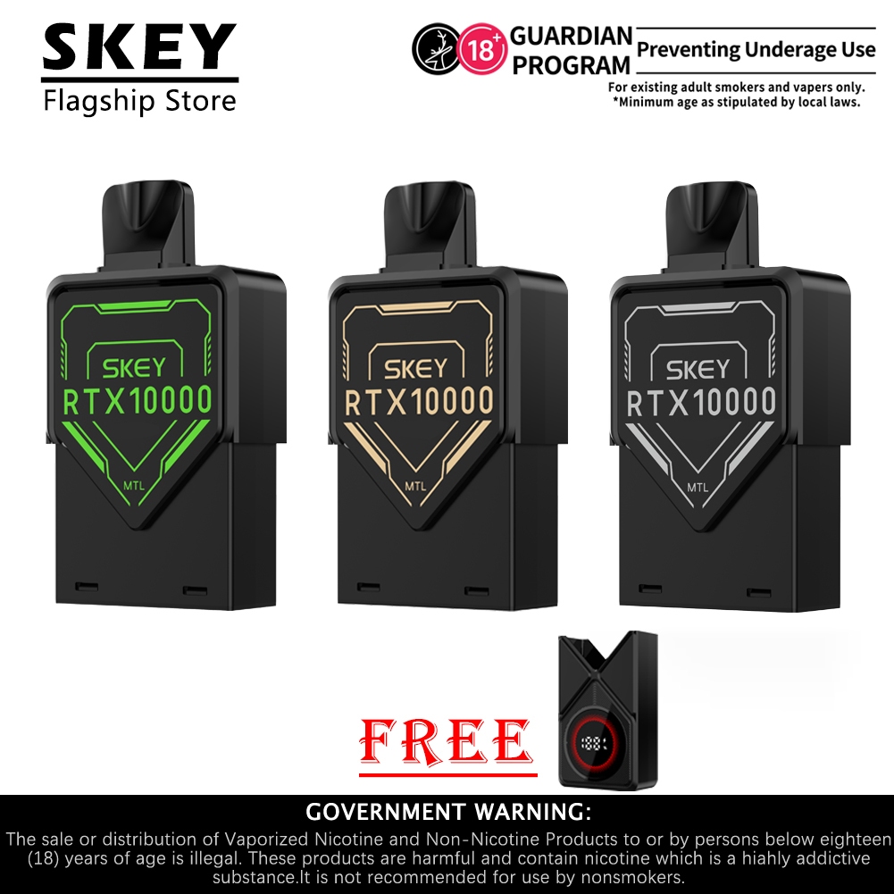 Skey K9 RTX 10000 Puffs Disposable Pods | Shopee Philippines