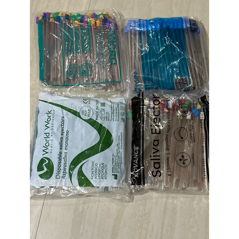 100pcs disposable saliva ejector | Shopee Philippines