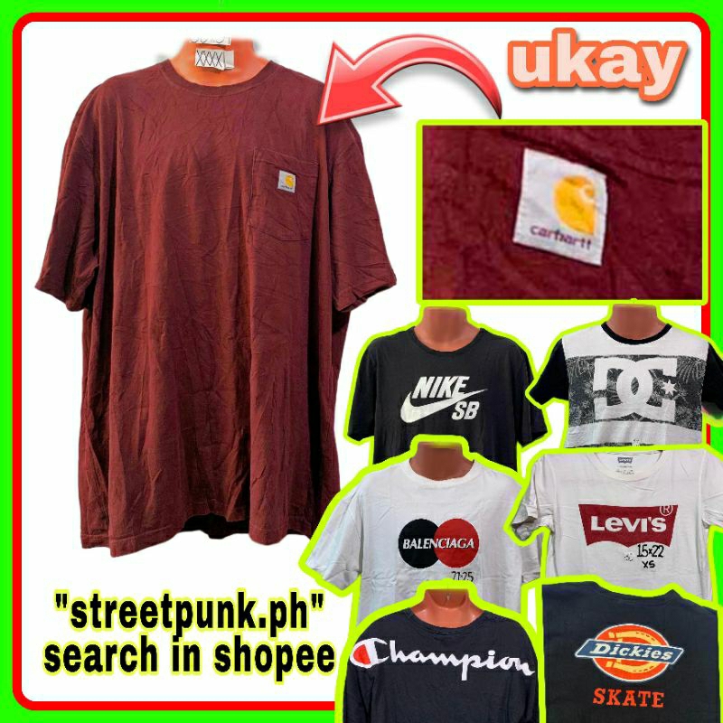 branded ukay tshirt US korean bale tee mix printed shirt preloved used ...