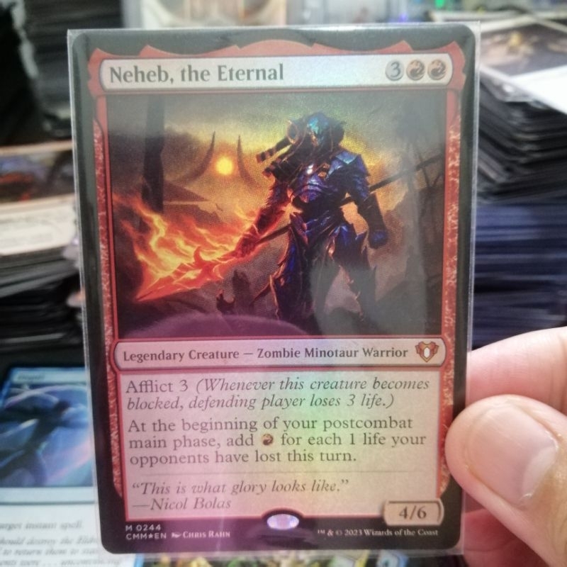1 FOIL Neheb, the Eternal CMM MTG card magic the gathering | Shopee ...