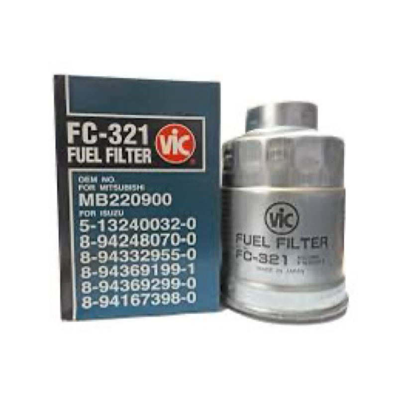 [FC-321] VIC Fuel Filter Mitsubishi L300, Mitsubishi Adventure ...
