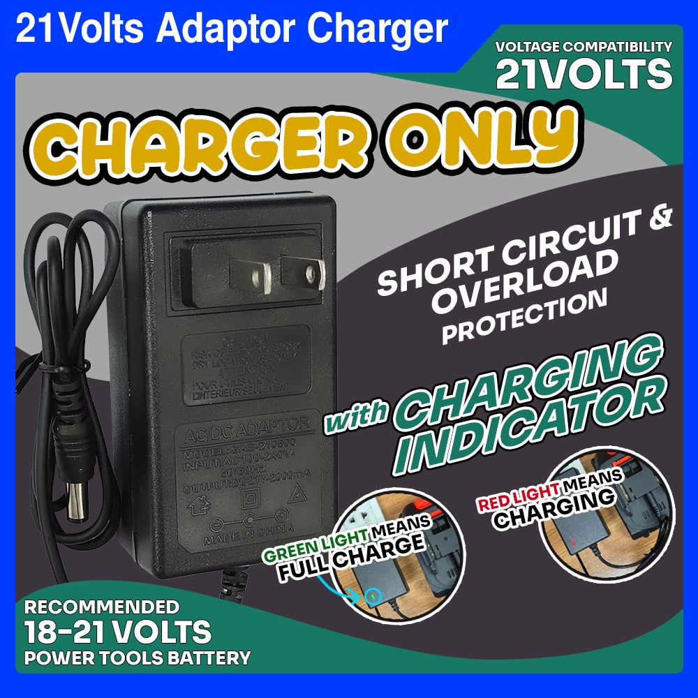 Universal Power Tool Battery Charger 21V | Shopee Philippines