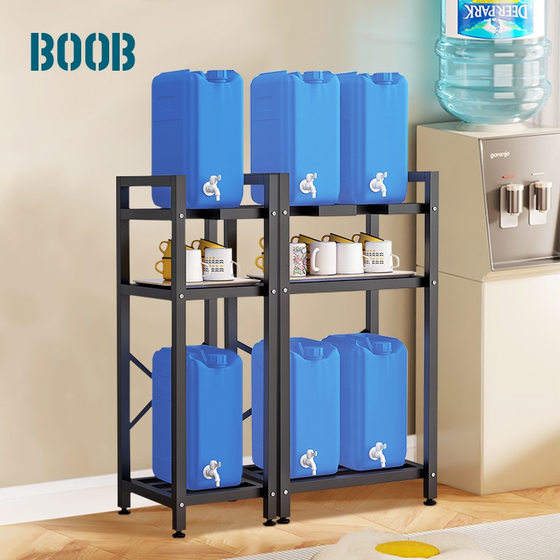 BOOB 2/3 Layers Water Rack Stand Heavy Duty Water Gallon Rack Mineral ...