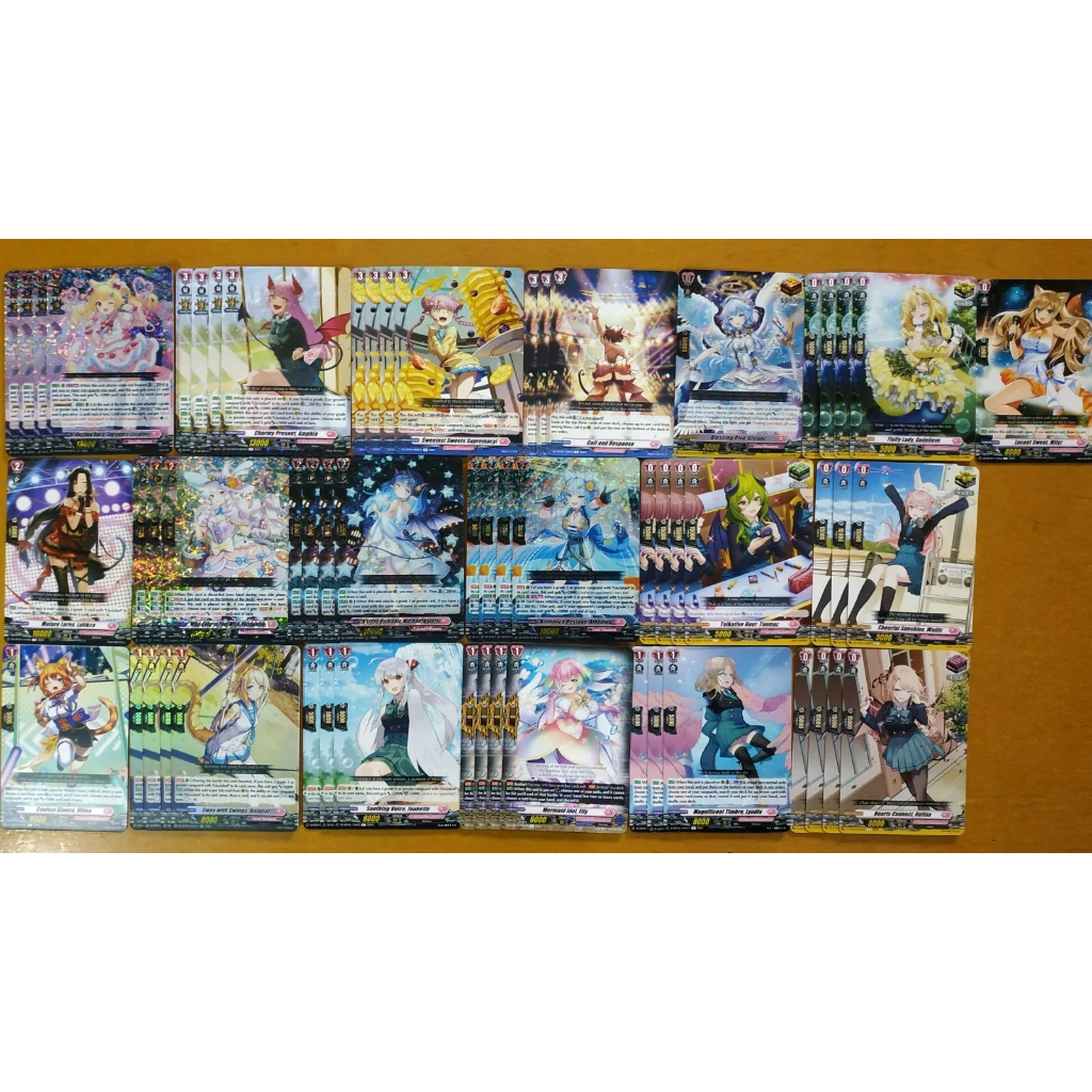 CFV Destined One of Supremacy Lisciafael Deck Lyrical Monasterio DZ-BT04 Cardfight Vanguard ...