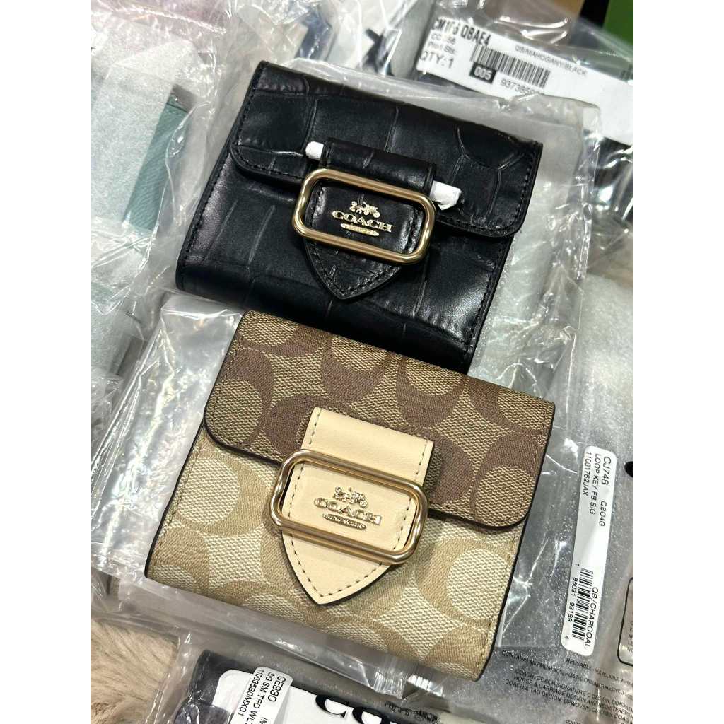 Original Coach Small Morgan Wallet In Colorblock Signature Canvas ...