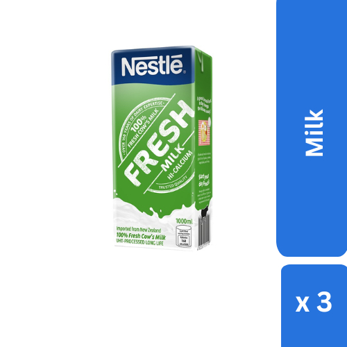 Nestle Fresh Milk 1L Bundle of 3 | Shopee Philippines
