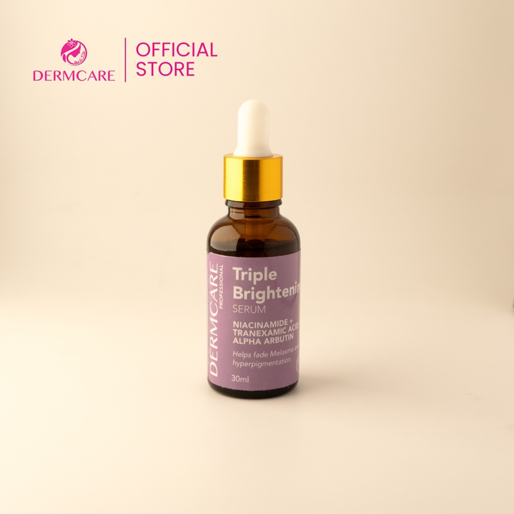 DERMCARE Triple Brightening Serum | Shopee Philippines