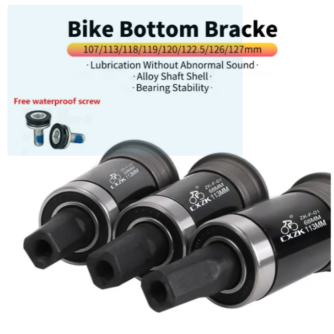 MTB Bottom Bracket sealed bearing square type Road Bike Bottom Bracket ...