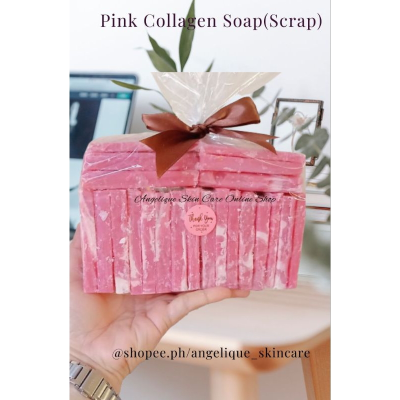 Pink Collagen Scrap Soap (1kg) | Shopee Philippines
