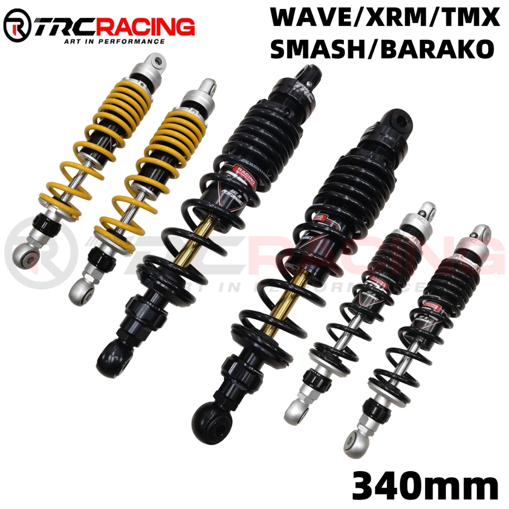 TRC Brand 340mm Rear Shock Ai-Tech Series Suspension For Wave XRM TMX ...