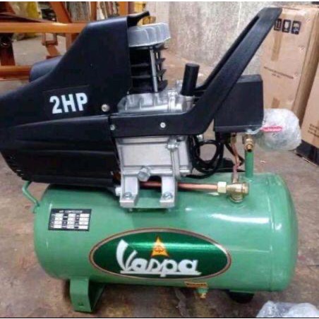 BRAND NEW VESPA PORTABLE 2HP DIRECT COUPLE AIR COMPRESSOR | Shopee ...