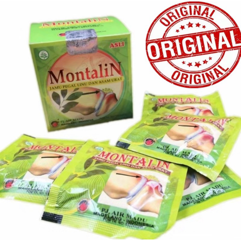 MONTALIN HERBAL ORIGINAL (10sachet) | Shopee Philippines
