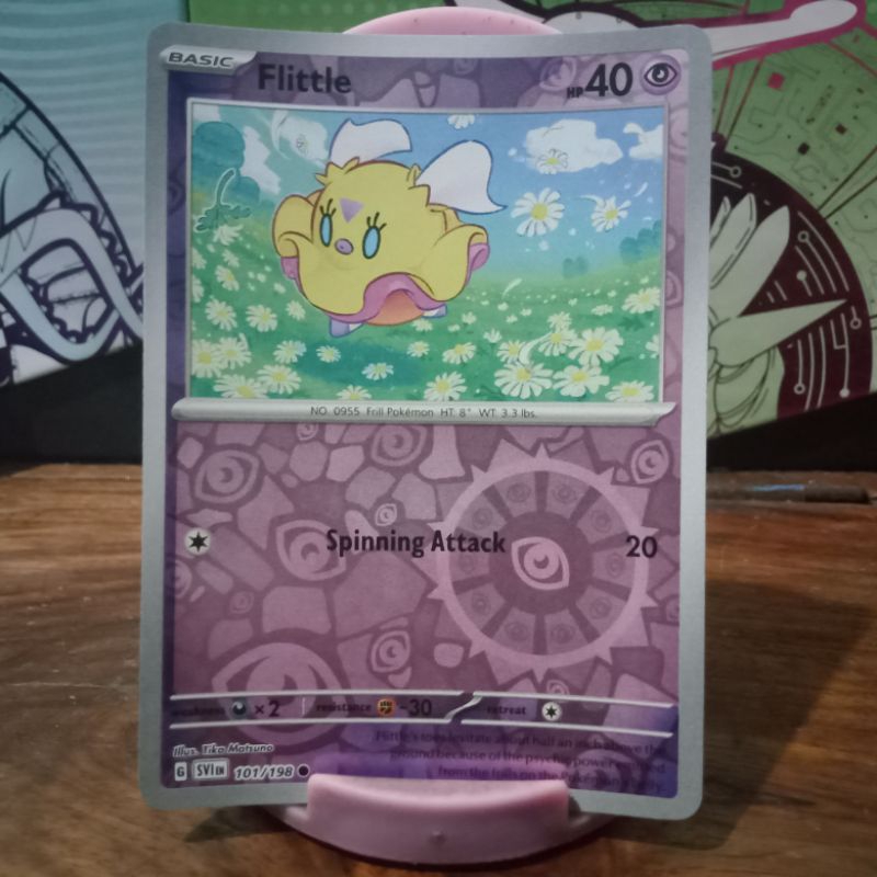 Flittle - 101/198 - Common Reverse Holo Scarlet and Violet Pokemon TCG ...