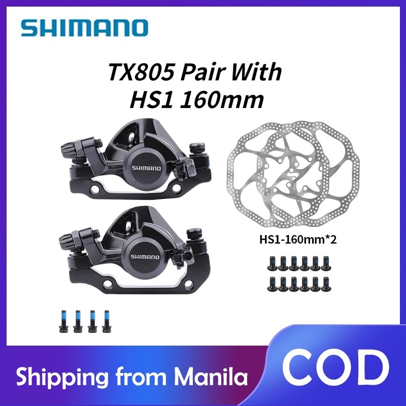 SHIMANO Tourney TX805 Brake Mountain Bike BR-TX805 Mechanical Disc ...