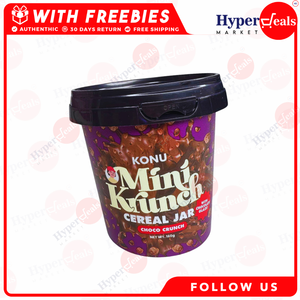 KONU Choco Crunch | Glazed Cereal, Crunch, Protein, Chocolate, Choco ...