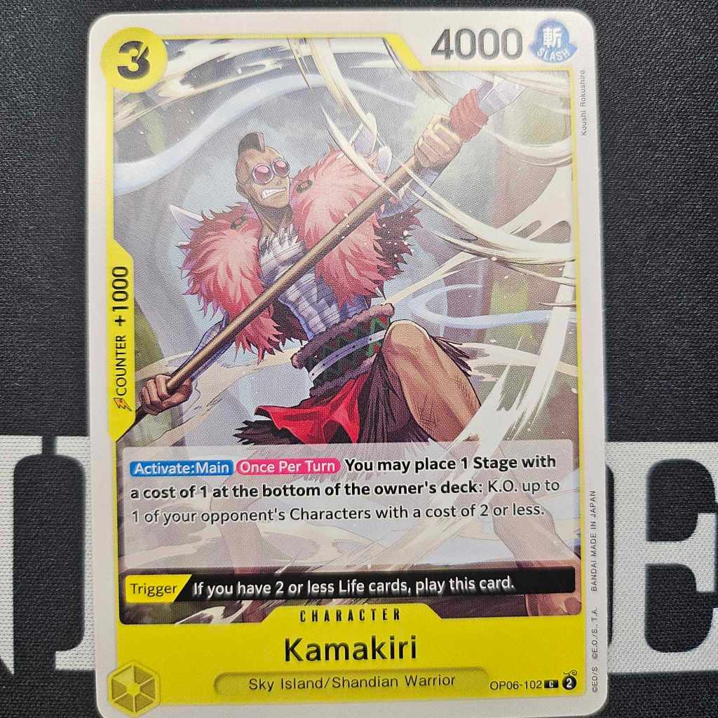 One Piece TCG [ENGLISH] OP06-102 C Kamakiri [ENGLISH VERSION] | Shopee Philippines