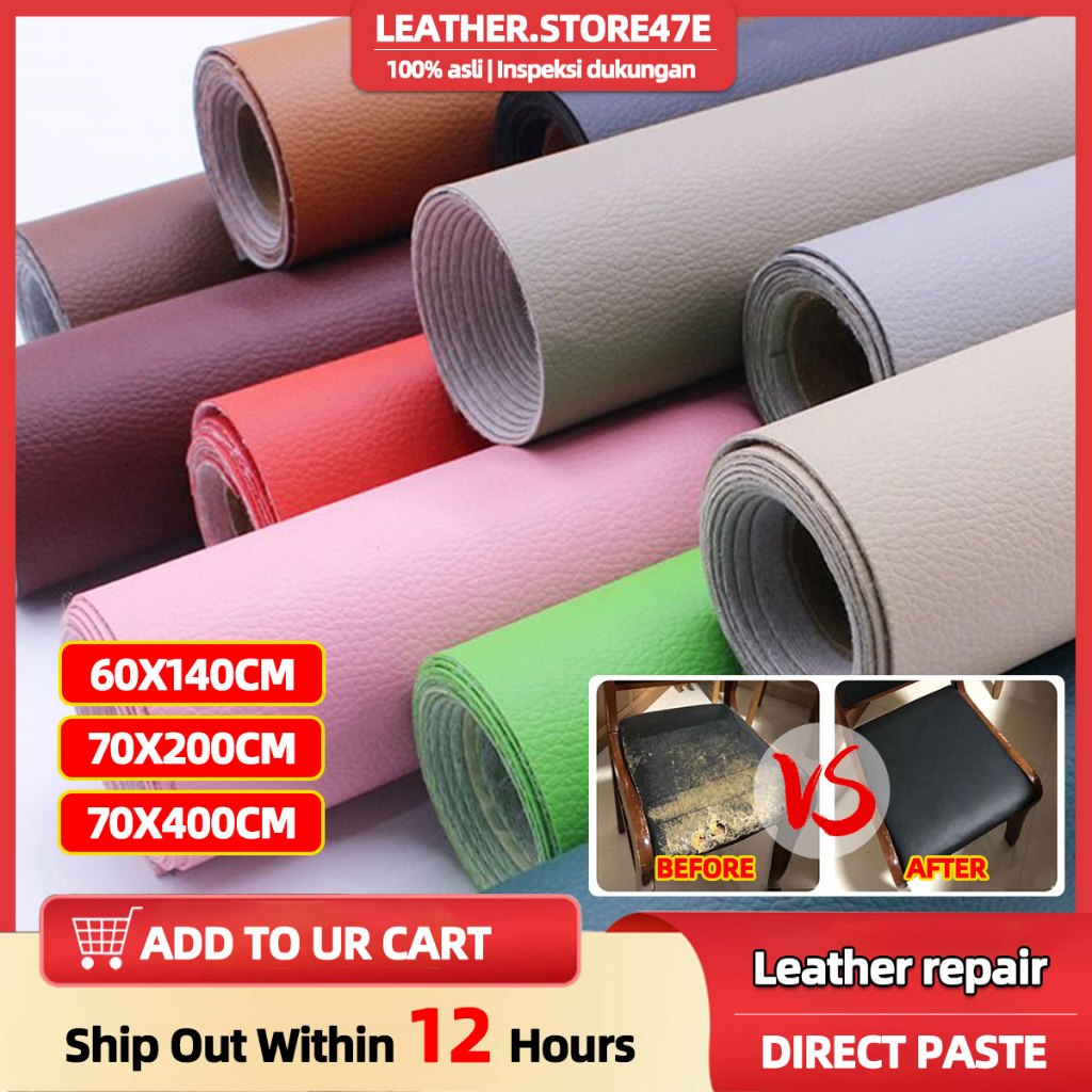 DIY waterproof sofa self-adhesive leather sticker Furniture leather patch PU seat repair patch ...