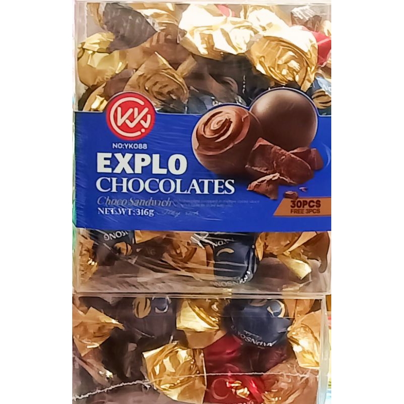 EXPLO CHOCOLATE | 30 PIECES | Shopee Philippines