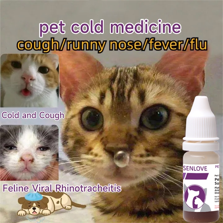 SENLOVE Pet Cold Treatment Oral Solution Pet Cough Oral Solution ...