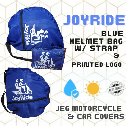 JOYRIDE | HELMET BAG WITH STRAP | BLUE | FOR FULLFACE AND HALF FACE ...