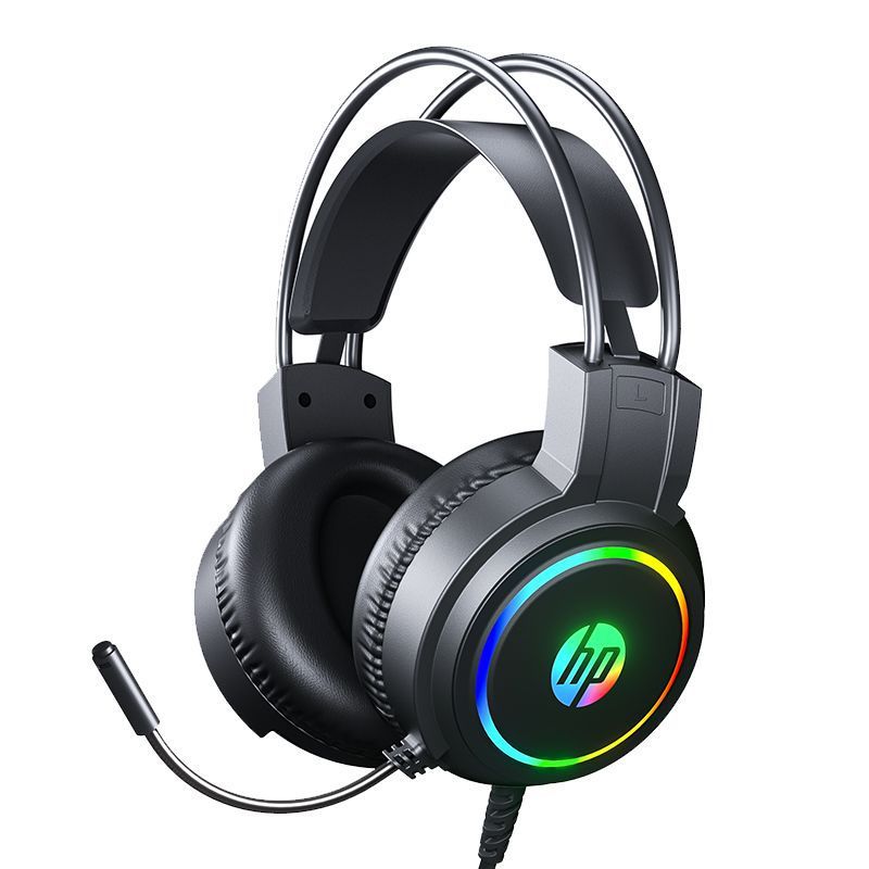 HP H100 computer headset headset USB desktop laptop headset game ...