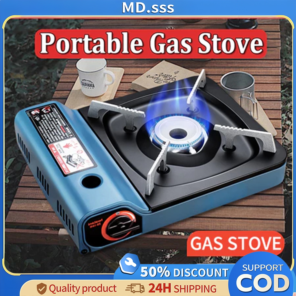 Portable Butane Gas Stove Outdoor Camping stove single Cassette Safe ...