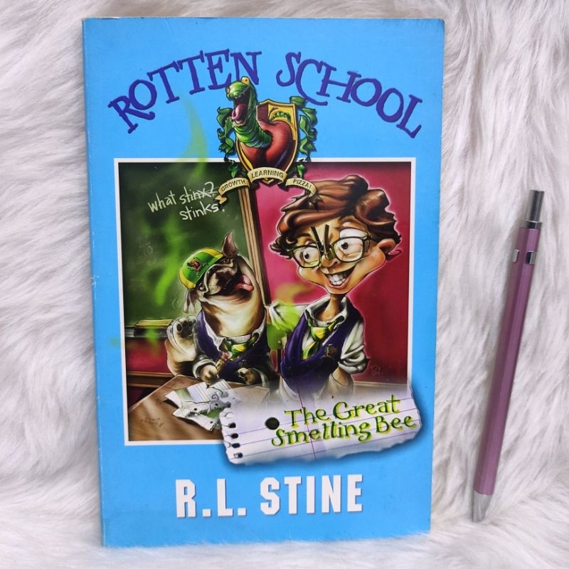Rotten School by R.L. Stine / Chapter Book / On Sale / Rare Book ...