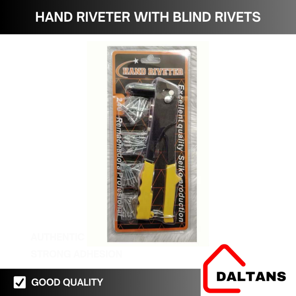 HAND RIVETER WITH BLIND RIVETS SET COD | Shopee Philippines