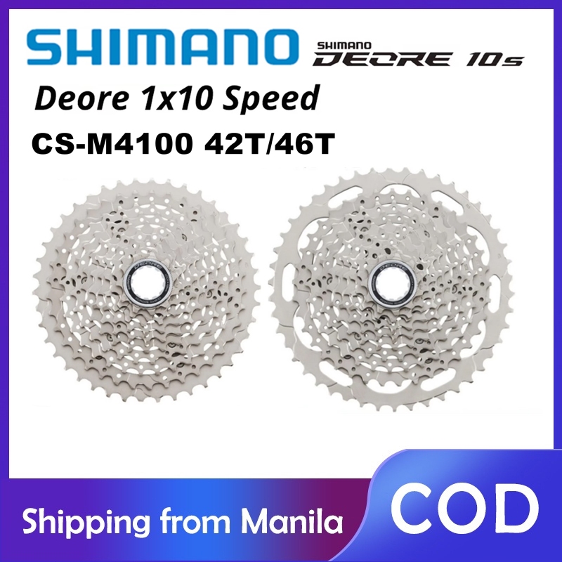 Shimano Deore 10 Speed Bike Cassette M4100 HG50 CS-M4100 10S MTB ...