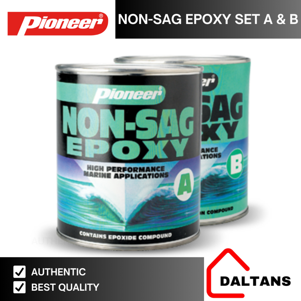 PIONEER NON-SAG EPOXY 1/8L 1/4L 1/2L PIONEER SETA&SETB | Shopee Philippines