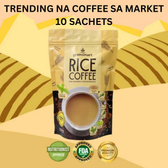 Grainsmart Ricewell Brown Rice Coffee with Rice Husk 210g | Shopee ...