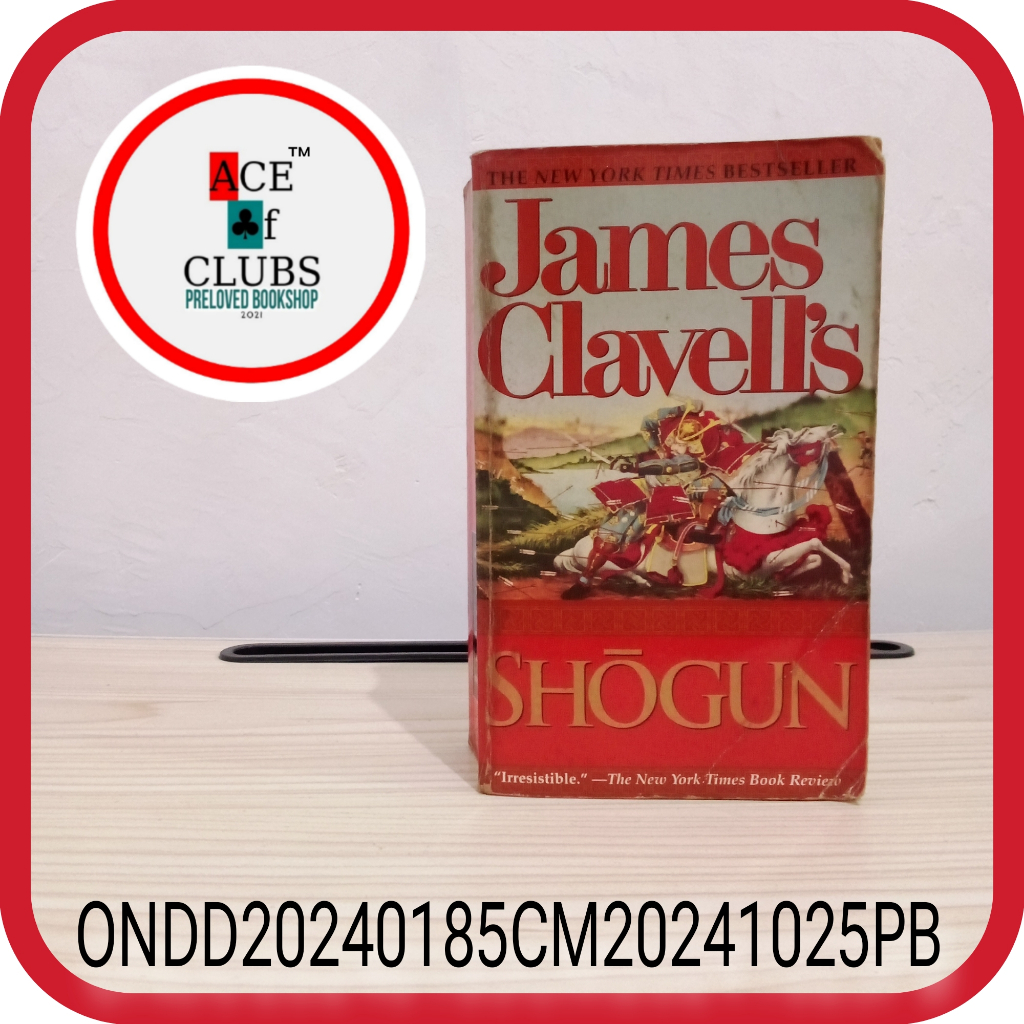 James Clavell Novel Shogun (Preloved/Used) | Shopee Philippines