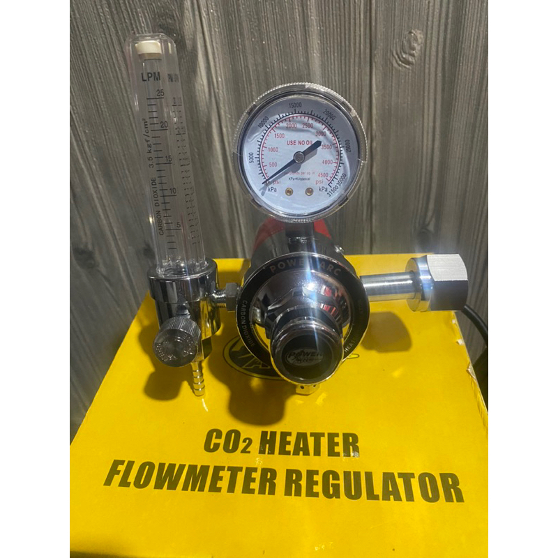 POWER ARC HEATER FLOWMETER REGULATOR CO2 Gas Flow regulator Heater ...