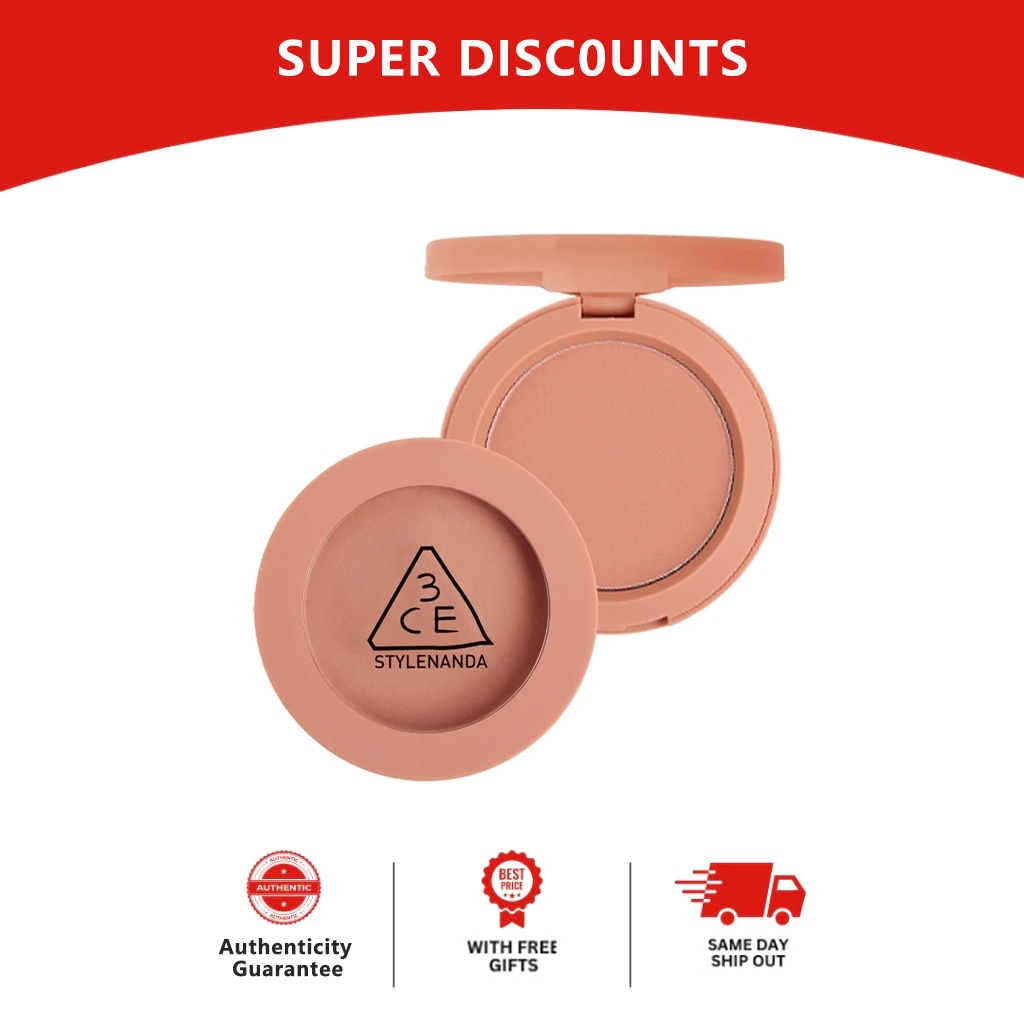 3CE Face Blush Long lasting & Smooth Texture & Translucent Color ...