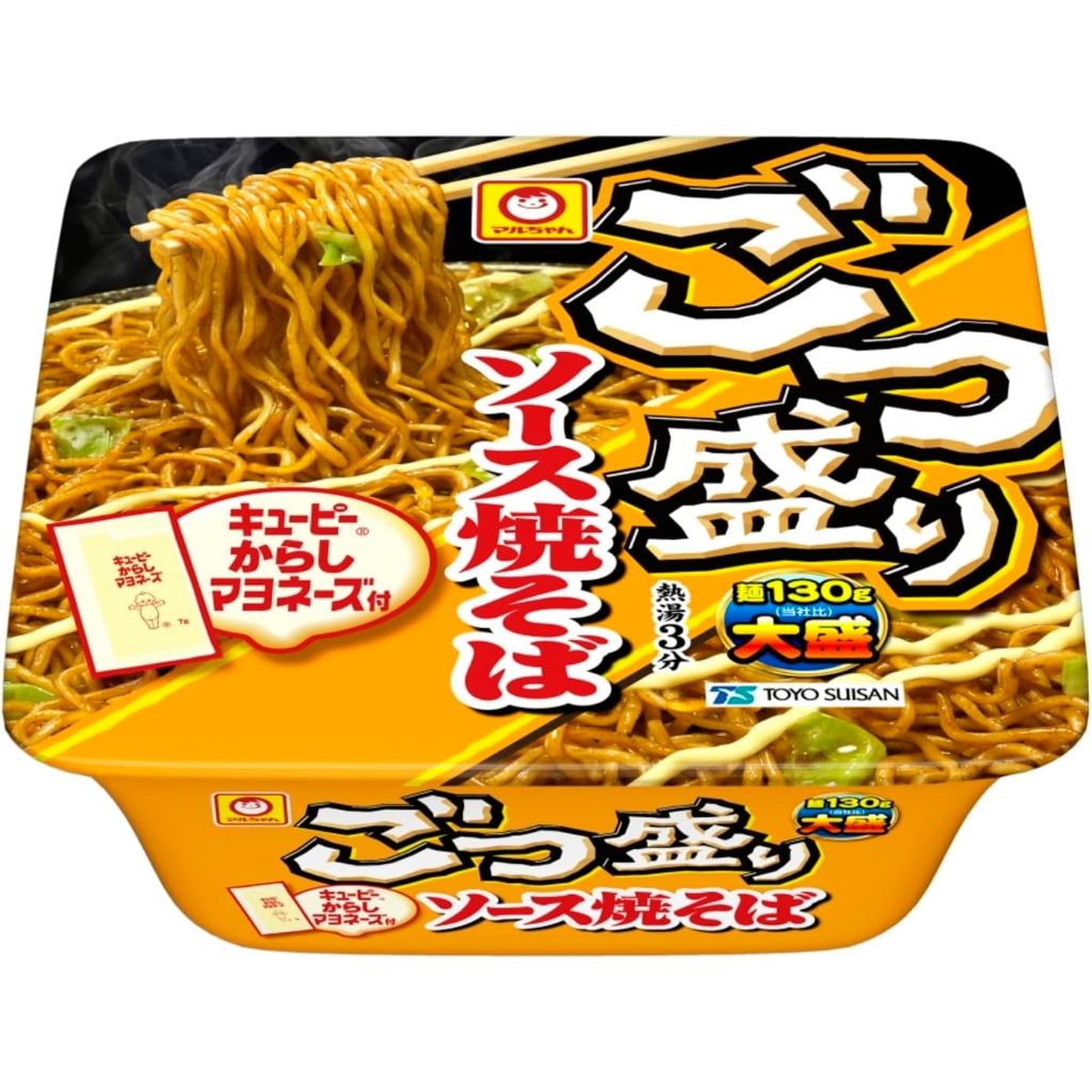 TOYO SUISAN JAPAN - MARUCHAN Gotsumori Sauce Yakisoba with Kewpie ...