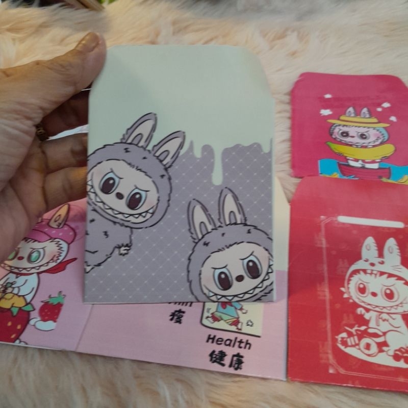 labubu money envelope 6pcs per pack assorted design | Shopee Philippines
