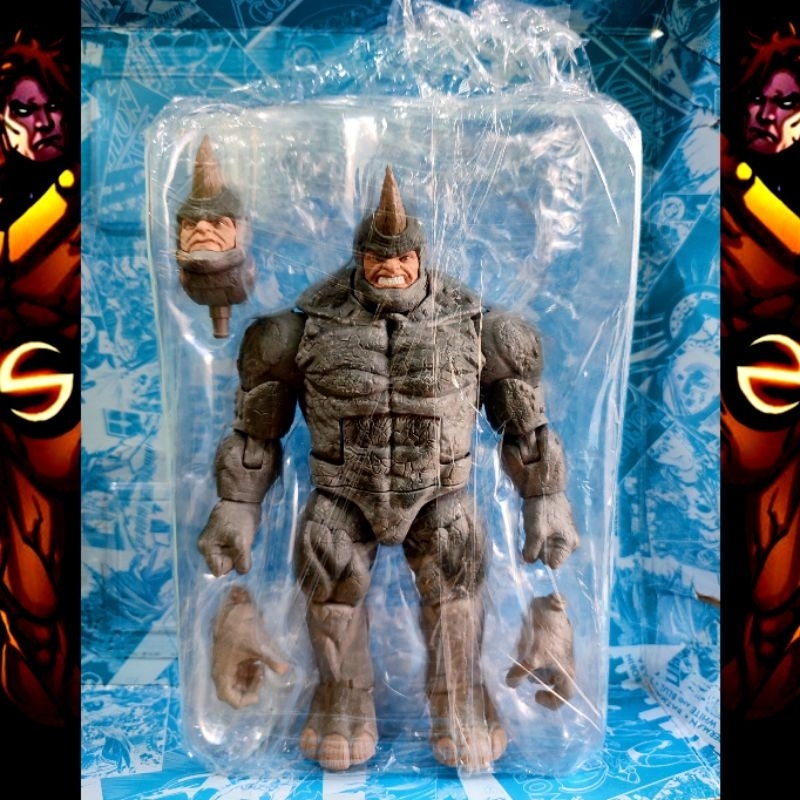 Marvel Legends Retro Rhino / No card/ MOC (Clam) | Shopee Philippines