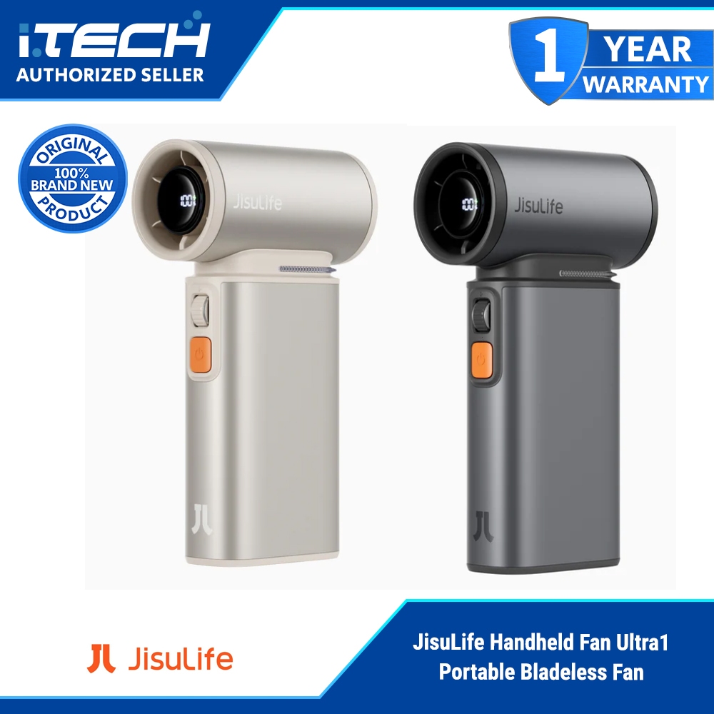JisuLife Handheld Fan Ultra1 Portable Bladeless Fan | Shopee Philippines