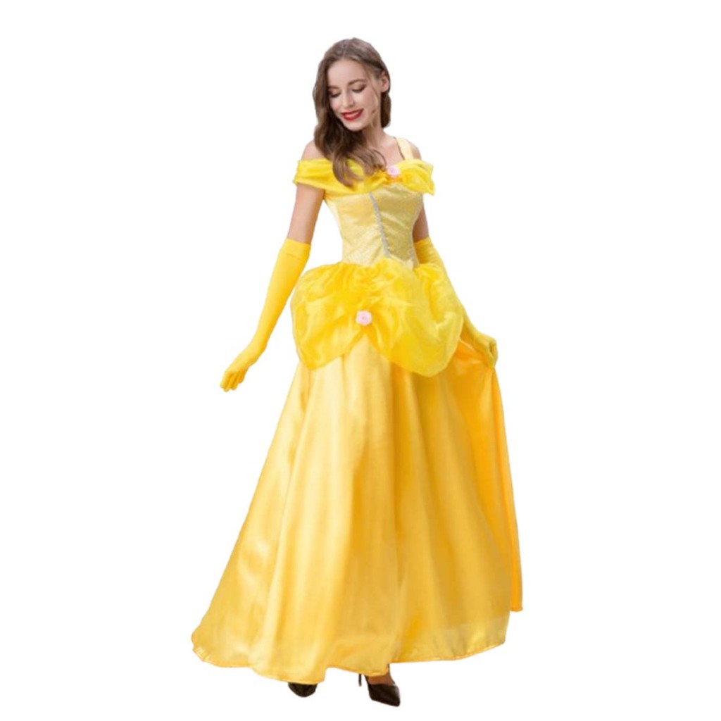 COD Book Character PRINCESS BELLE Costume/Dress Girl OOTD Roleplay ...