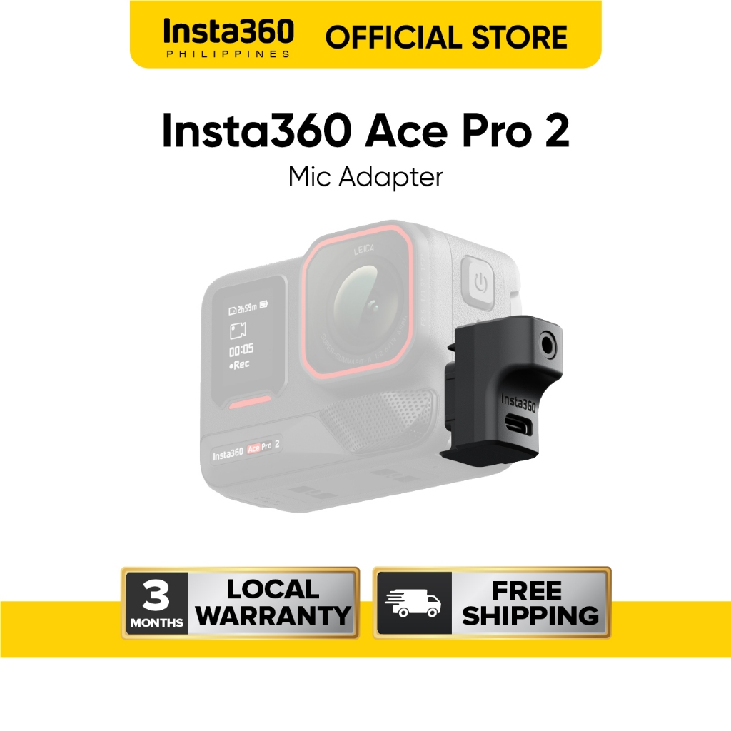 Insta360 Ace Pro 2/Ace Pro/Ace Mic Adapter | Shopee Philippines