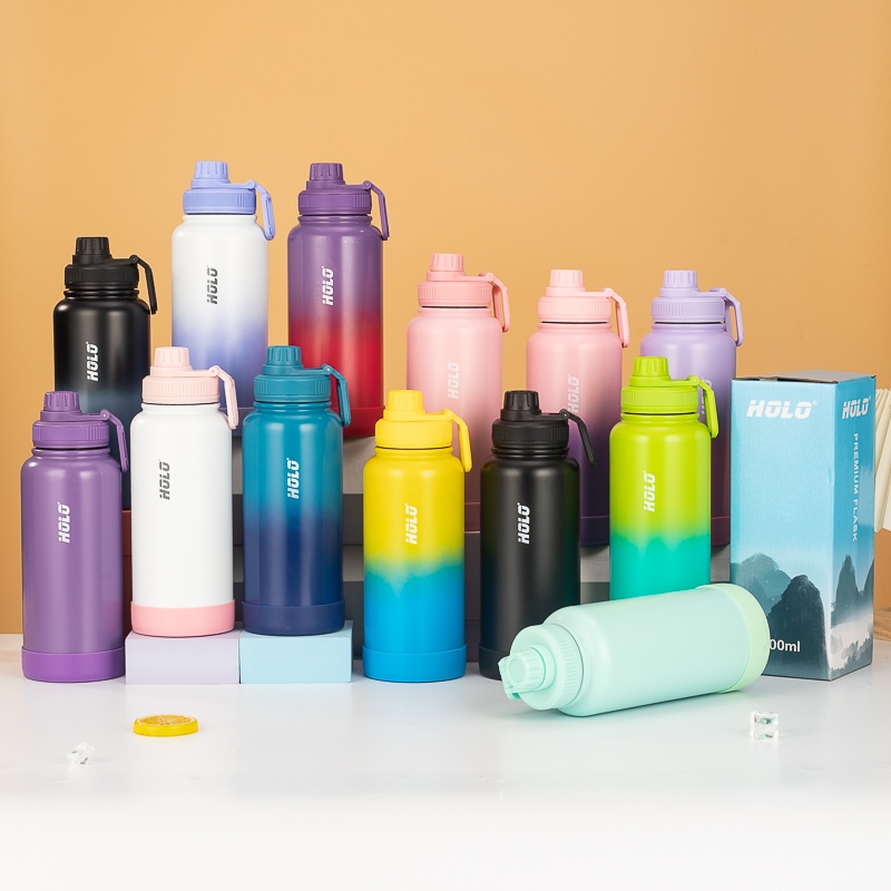 【HOLO】1000ml Stainless Steel Vacuum Thermos Cup Home Office Coffee ...